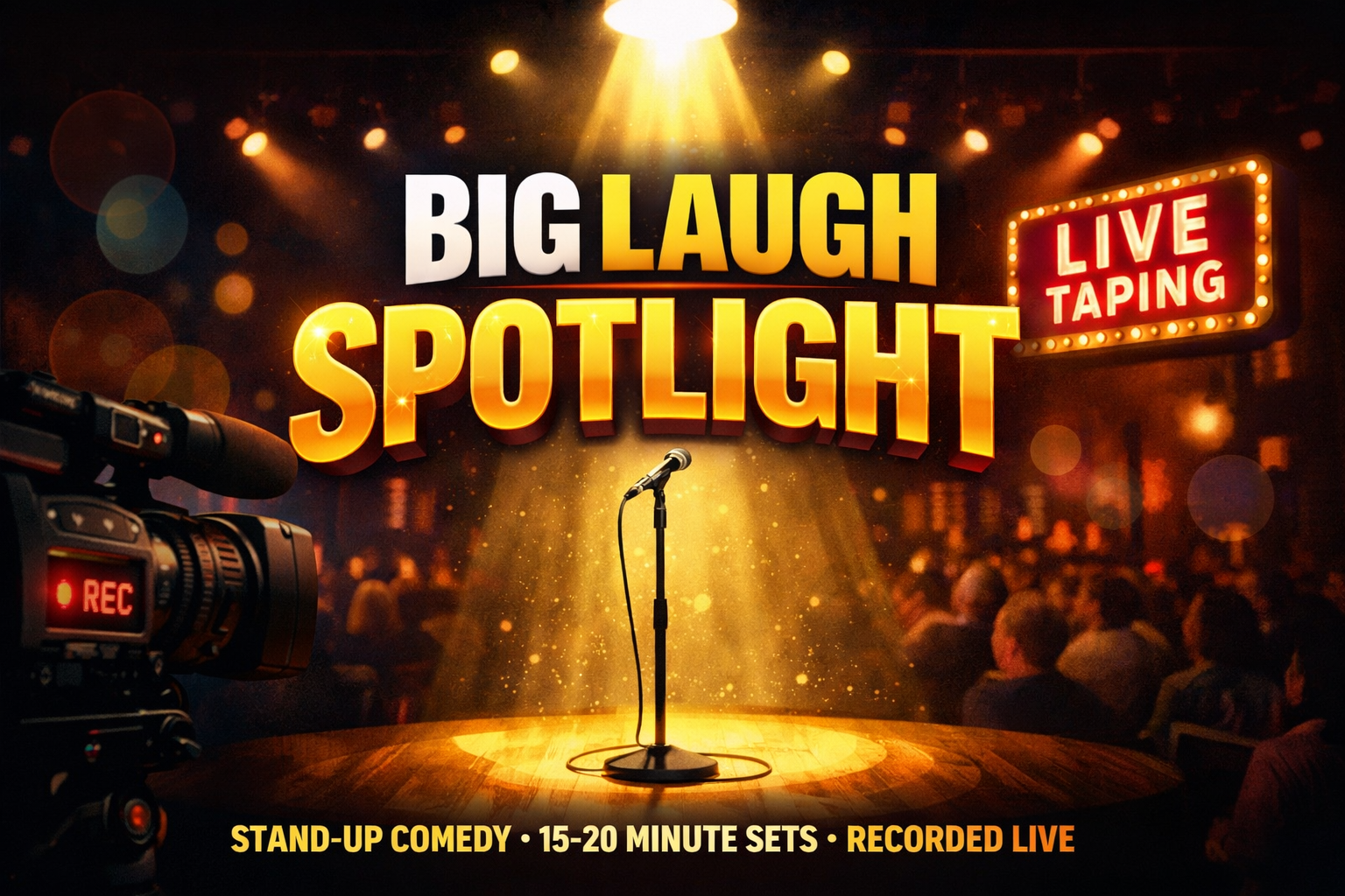 Big Laugh Spotlight [Early Saturday Live Recording] - Big Laugh Comedy ...